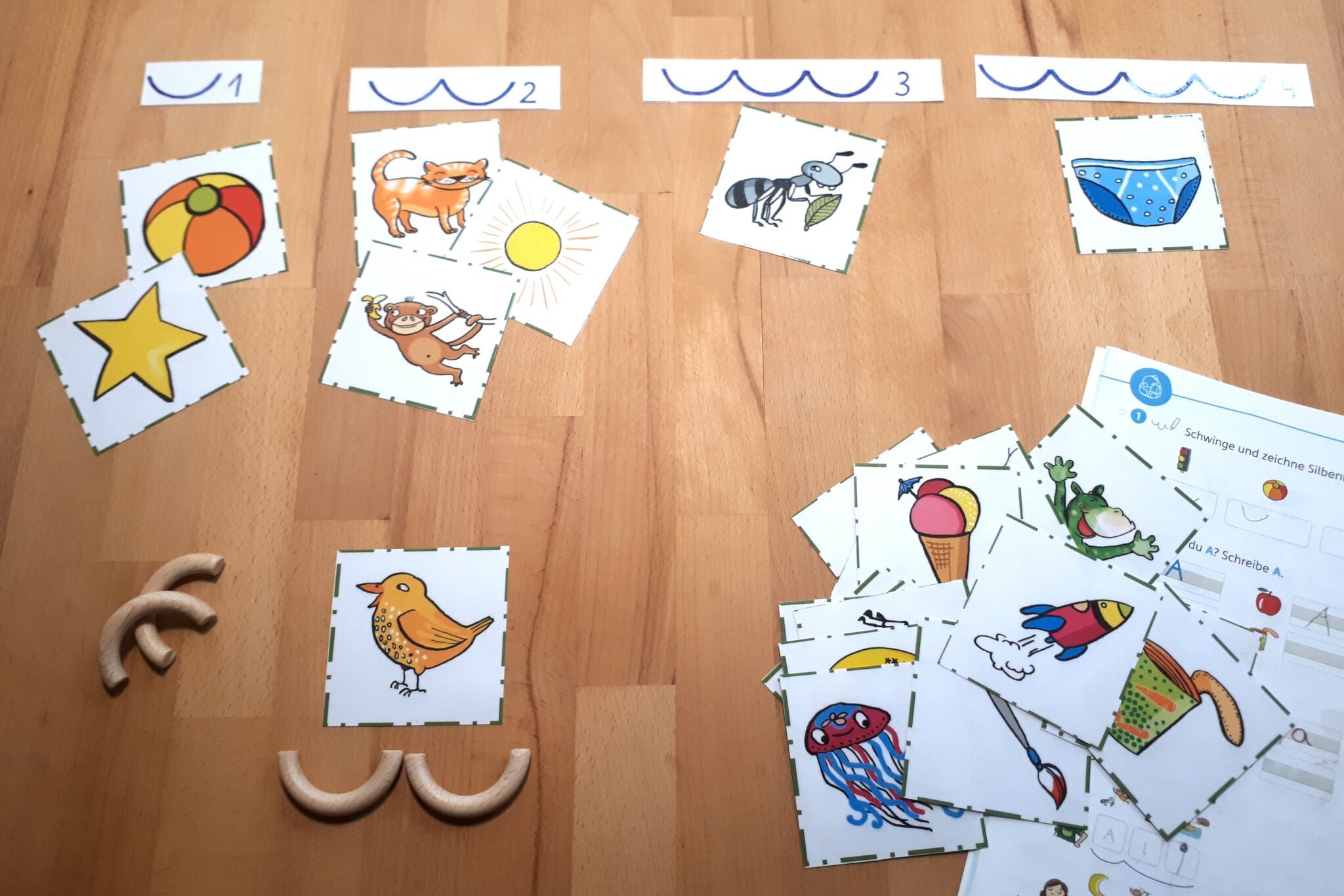 Fördermaterial Deutsch 1. Klasse - ausreisserin